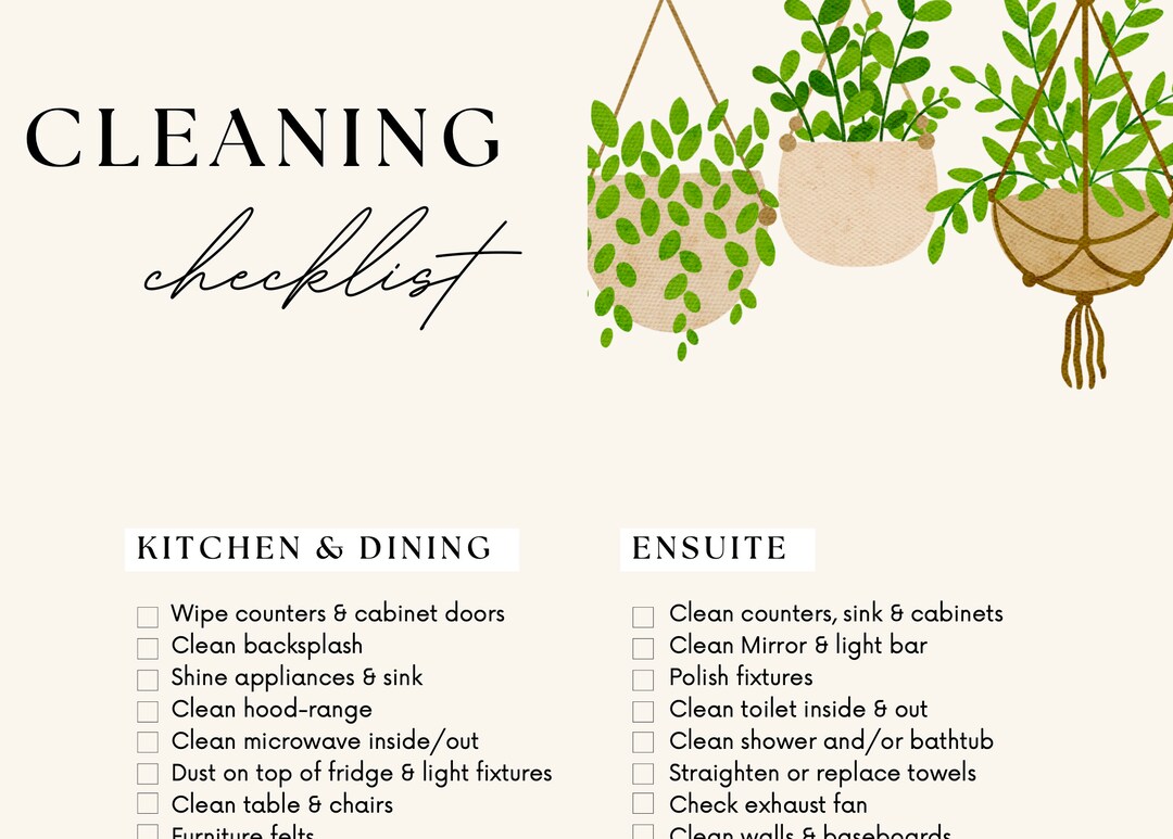 Room-by-room Cleaning Guide L Organize Your Cleaning Tasks L Make Your ...