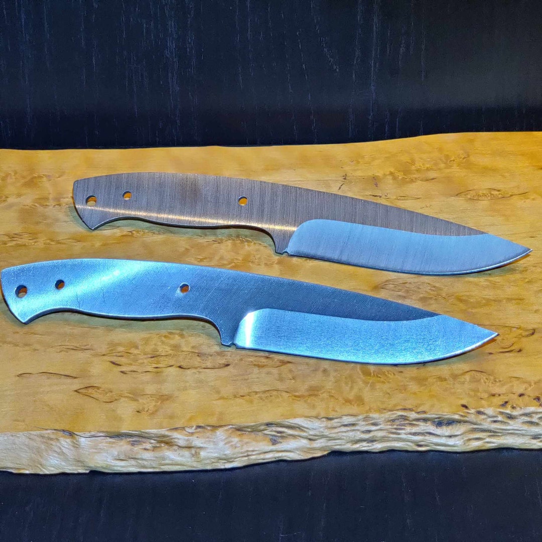 Scandi Blade 440C Stainless DIY Outdoor Bushcraft Blank Hunting Camping ...