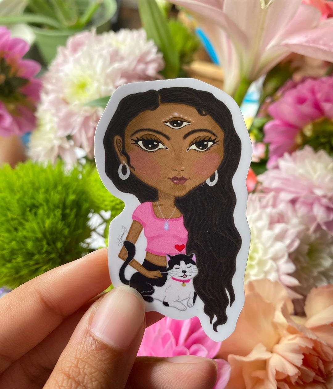 Spiritual Baddie Sticker - Etsy