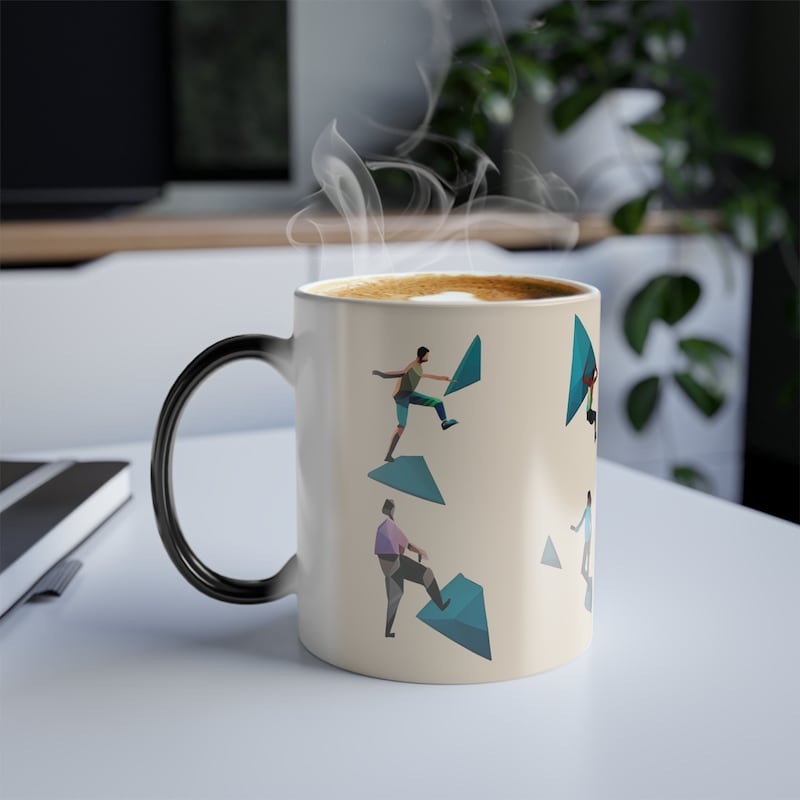 Rock Climbing Coffee Mug - Etsy