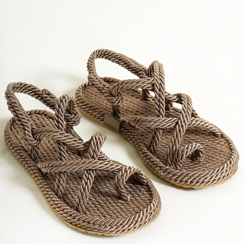 Straw Sandals - Etsy