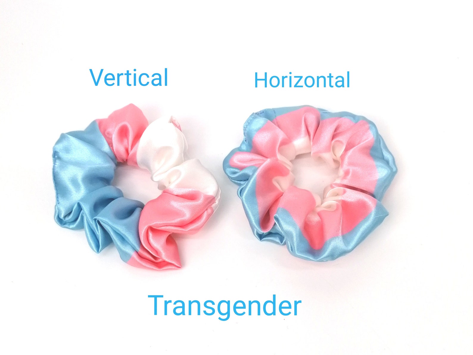 LGBTQ Transgender Umbrella Inclusive Pride Scrunchies - Etsy