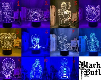 Custom Anime Wall Decor Black and White Anime Manga - Etsy