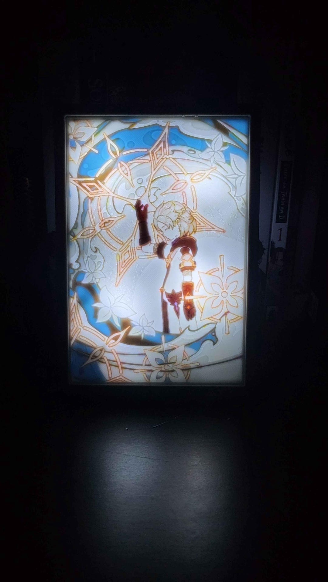 Genshin Impact Albedo Lithophane Light | Gift | Gaming | Fanmade - Etsy