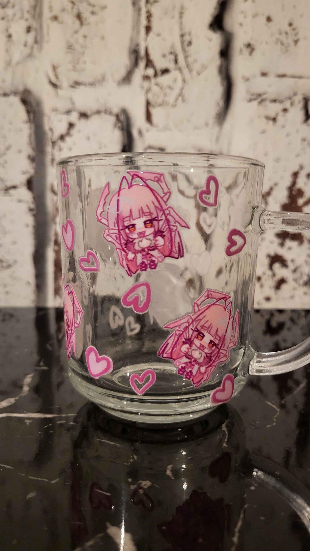 Matara Vtuber Coffee Mug Clear Coffee Cup | Anime | Fan-made | Gift ...