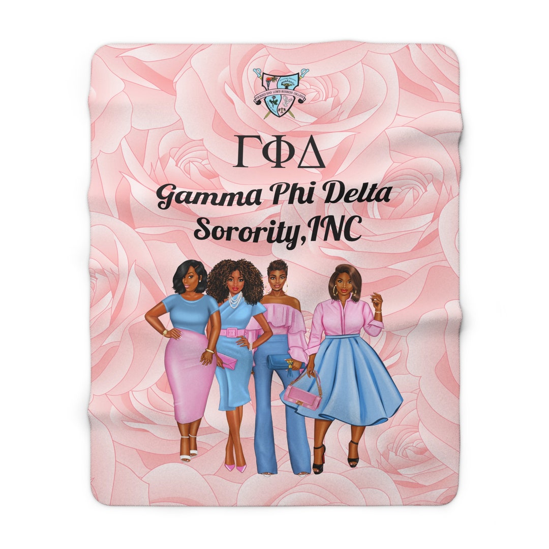 Gamma Phi Delta Sorority, Professional Women Shield and Letter Sherpa ...
