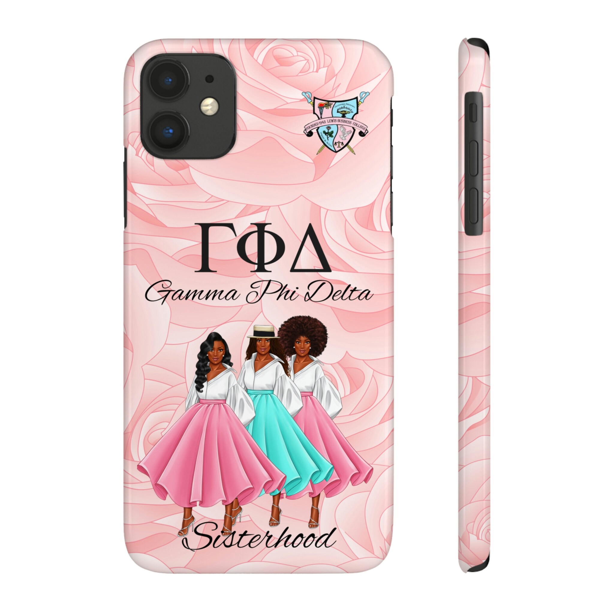 Gamma Phi Delta Sorority, Slim Phone Cases, Case-mate - Etsy