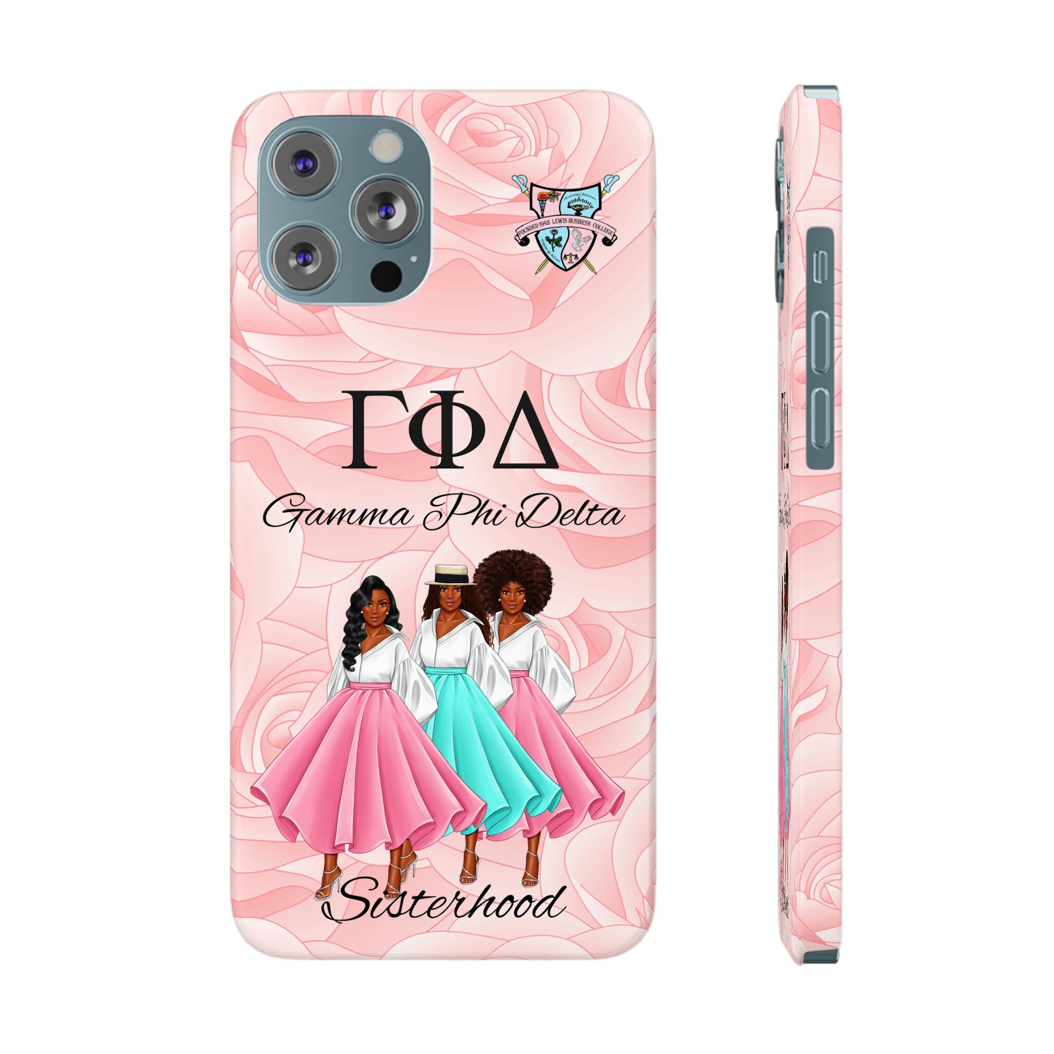 Gamma Phi Delta Sorority, Slim Phone Cases, Case-mate - Etsy