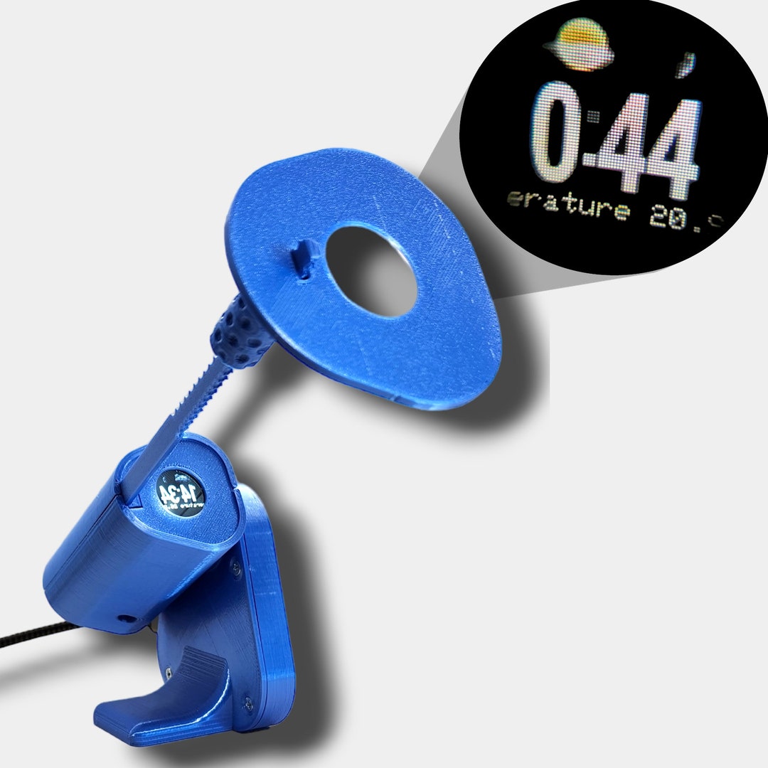 Kiwi Daylight Color Projection Clock Stylish, Minimal, Wifi Connected ...