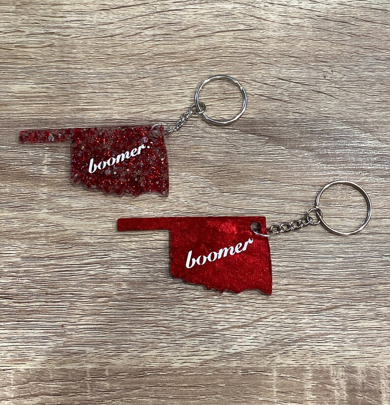 Boomer Cursive Keychain - Etsy