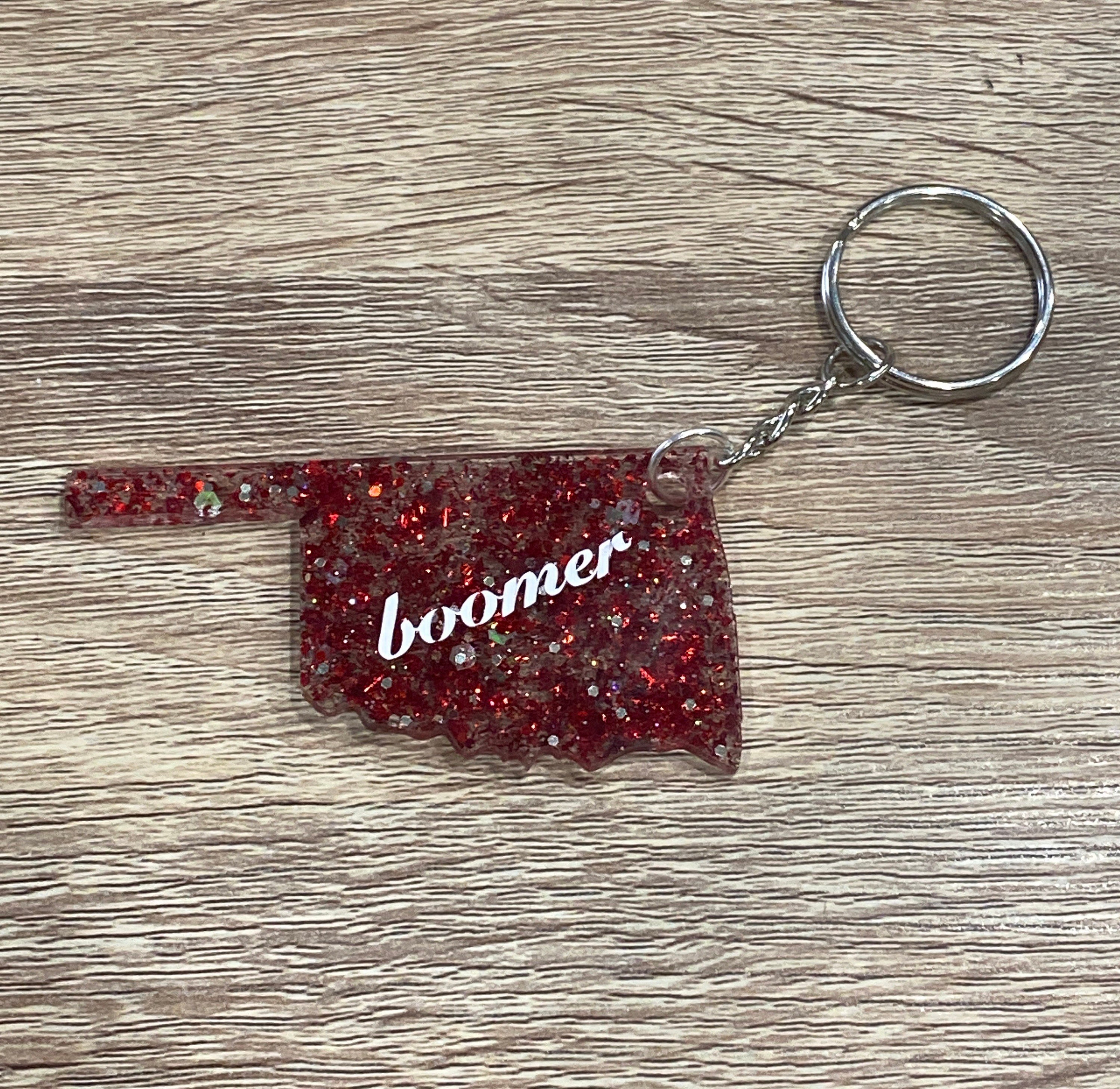 Boomer Cursive Keychain - Etsy