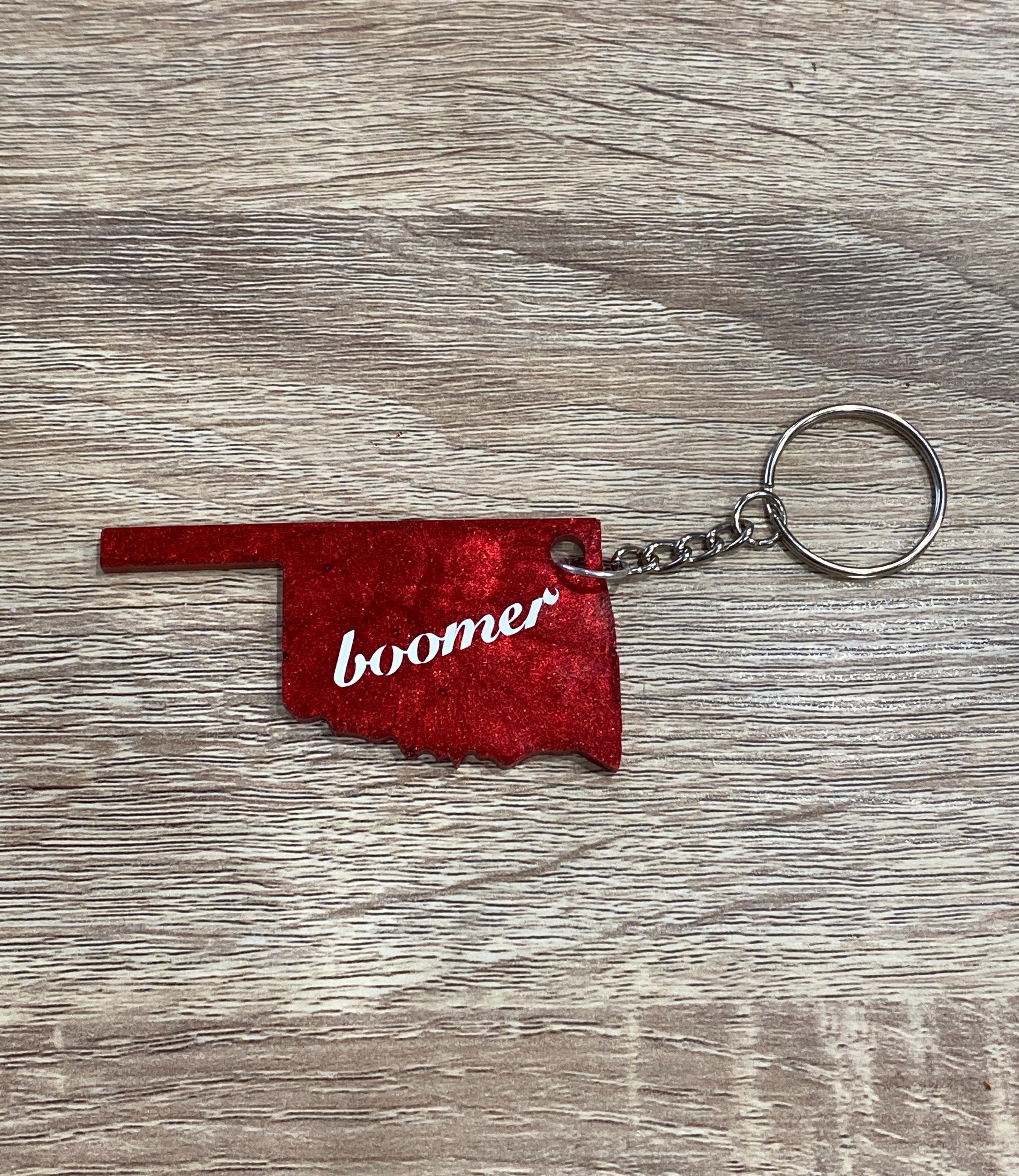 Boomer Cursive Keychain - Etsy