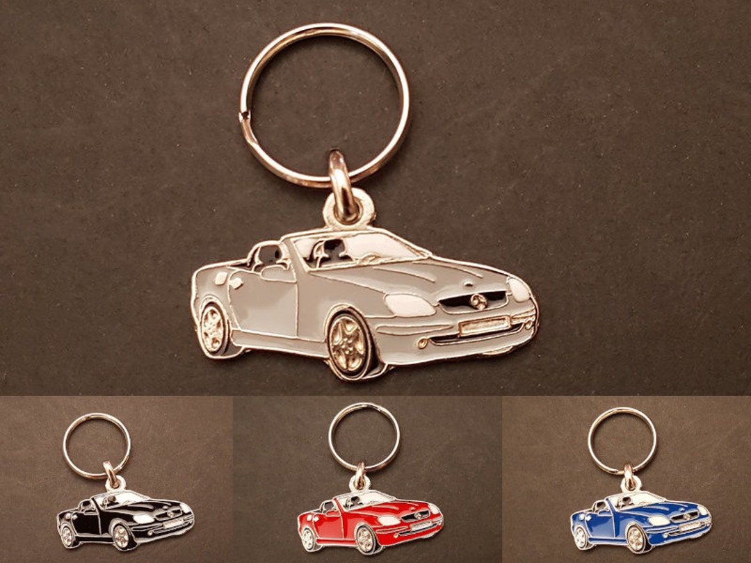 Mercedes SLK R170 Metal Key Ring - Etsy