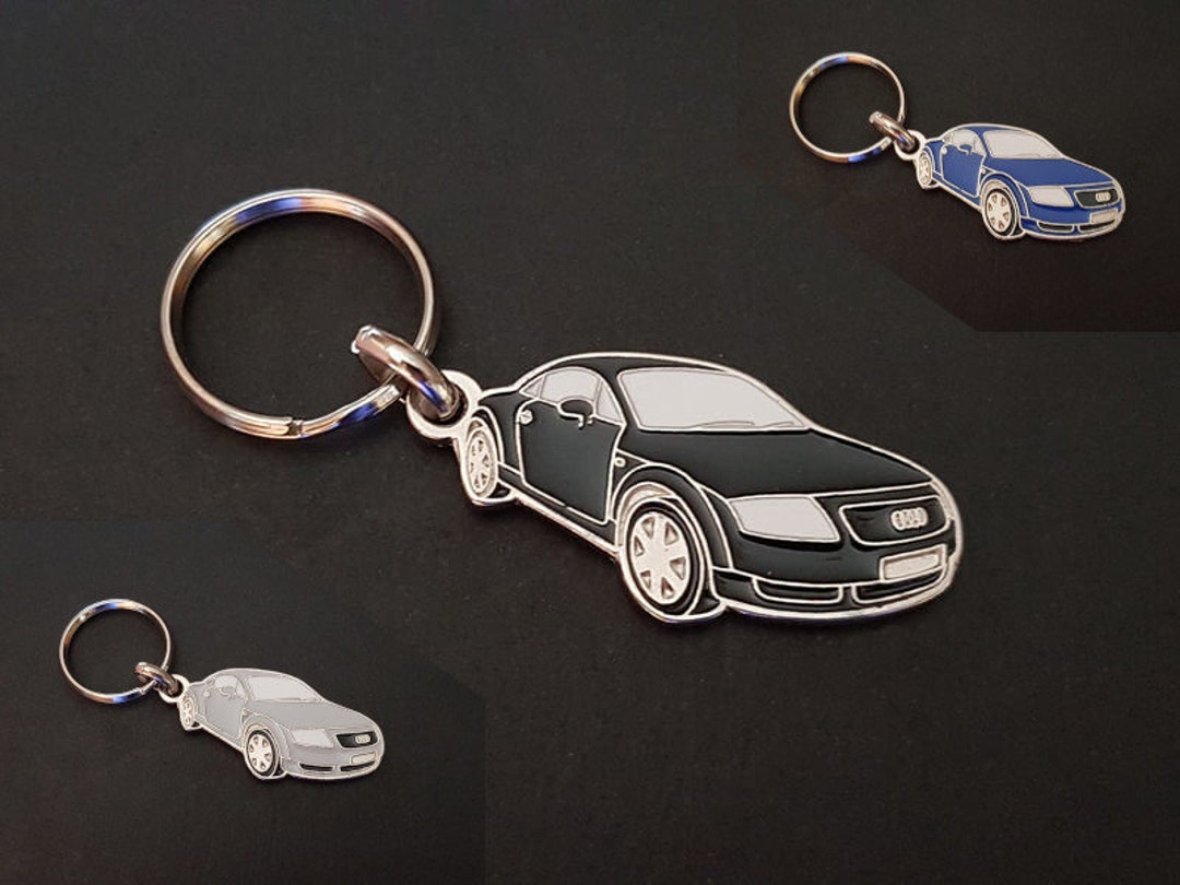 Metal Key Ring Audi TT, 8N Quattro Club Sport VR6 - Etsy