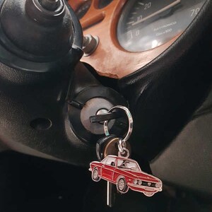 Saab 900 Turbo Metal Keychain - Etsy