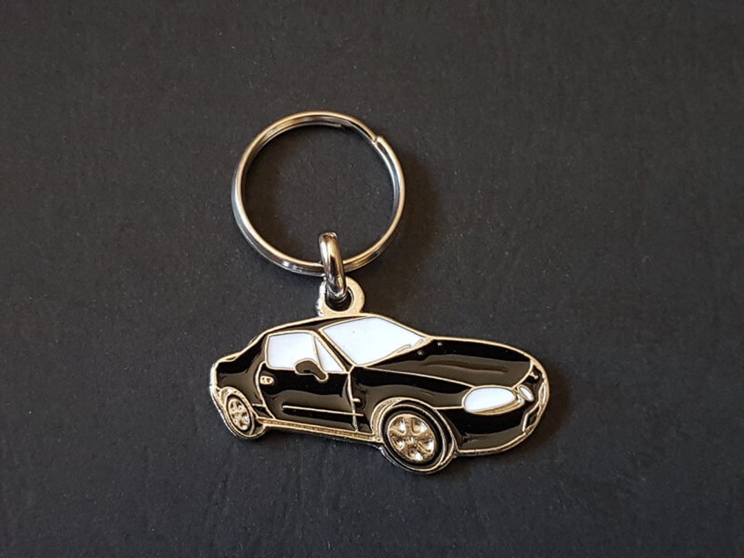 Honda CR-X and Delsol Metal Keychain. CRX, HF Si Vtec Civic Del Sol ...