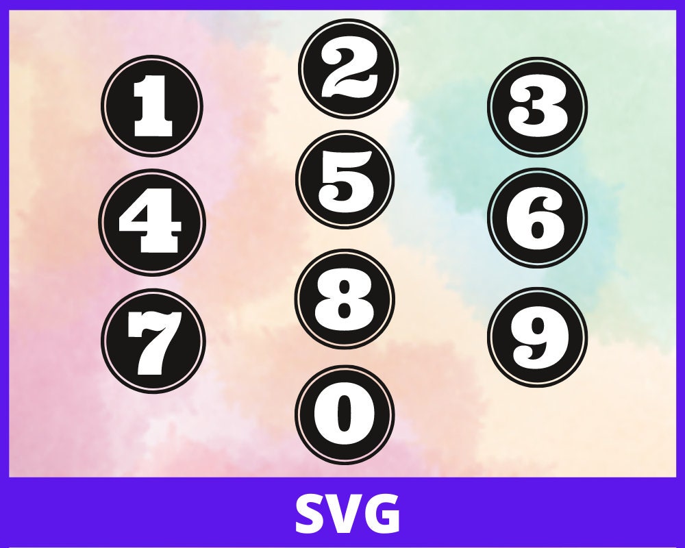 Numbers Svg Numbers Clipart Numbers Sticker Number - Etsy Numbers Svg Numbers Clipart Numbers Sticker Number - Etsy