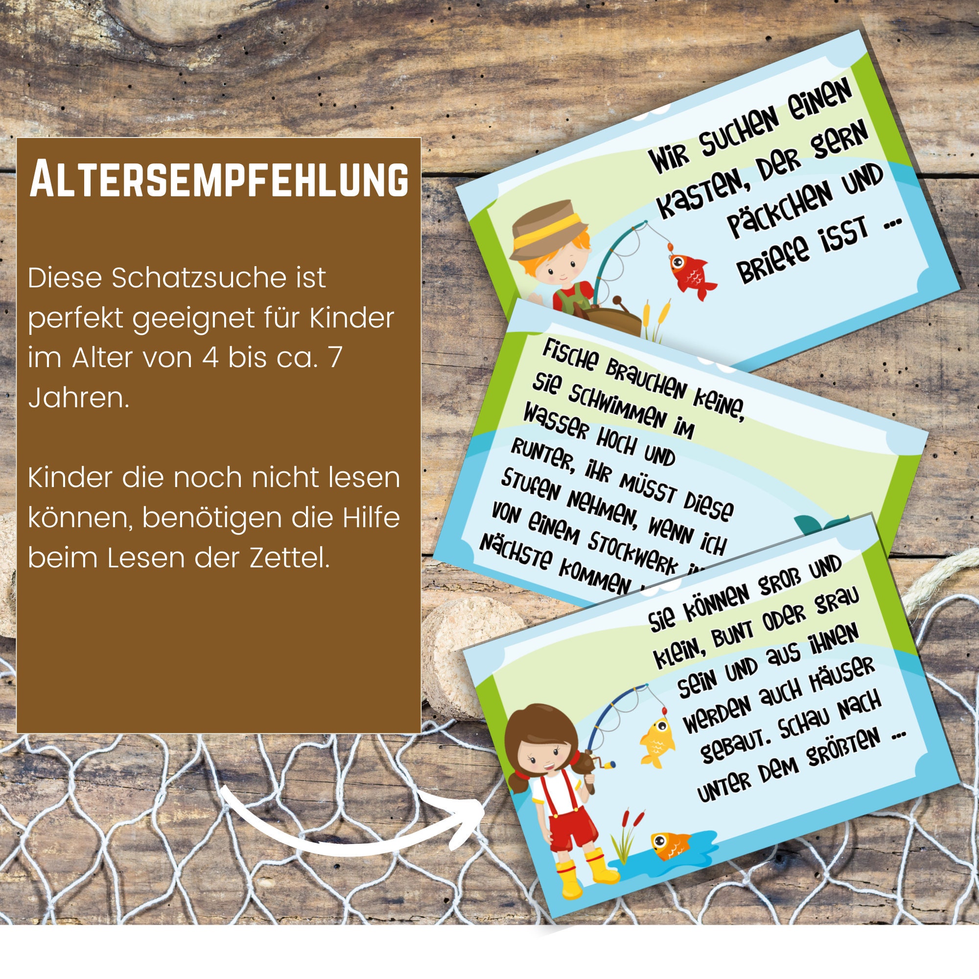 Outdoor Angler Treasure Hunt / Fishing Scavenger Hunt / Fish Party Game ...