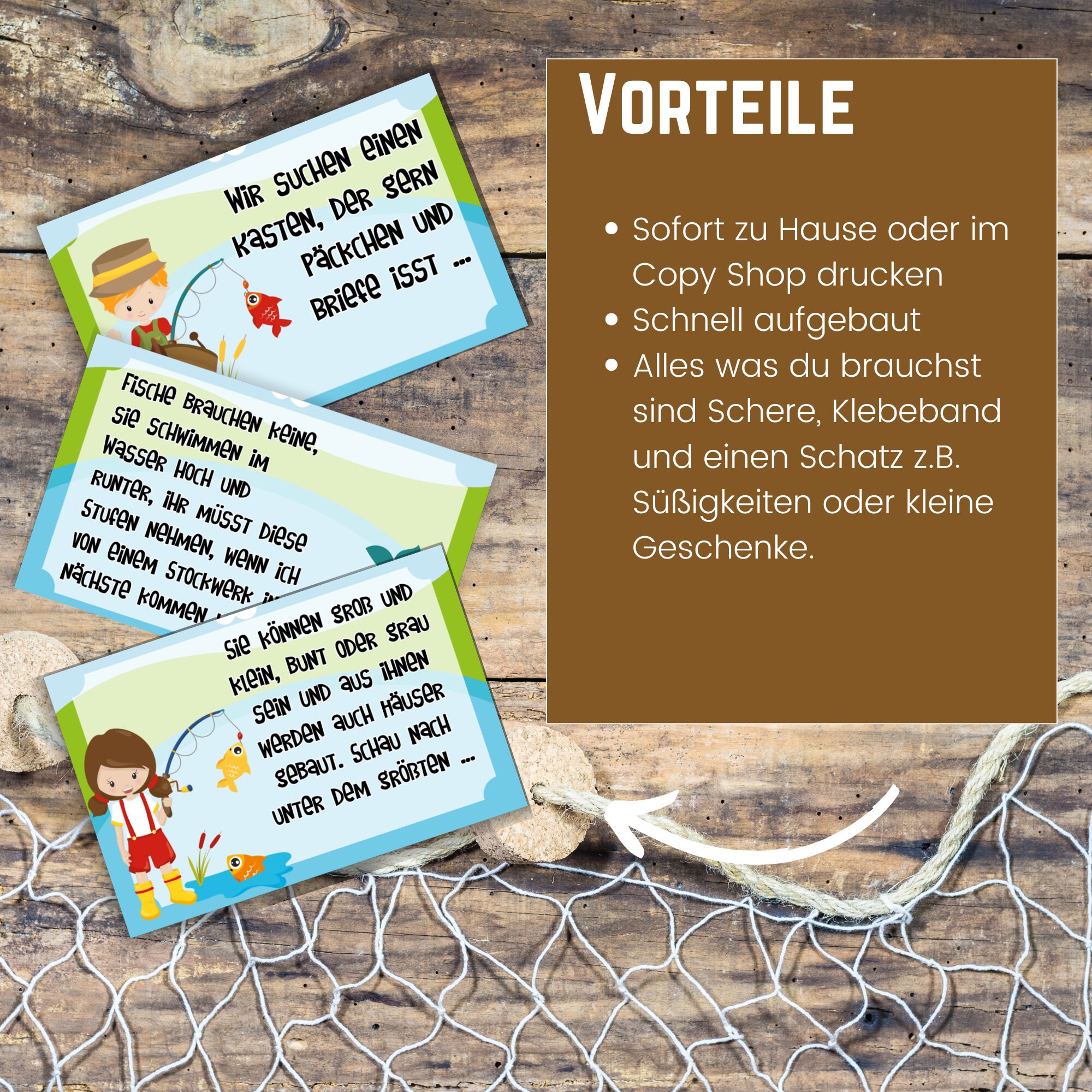 Outdoor Angler Treasure Hunt / Fishing Scavenger Hunt / Fish Party Game ...