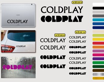 Coldplay Stickers - Etsy