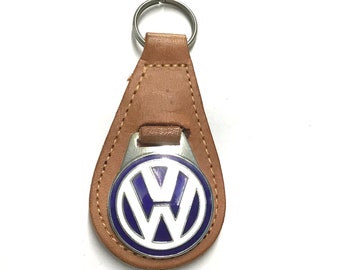 Vw Keyring Leather - Etsy UK