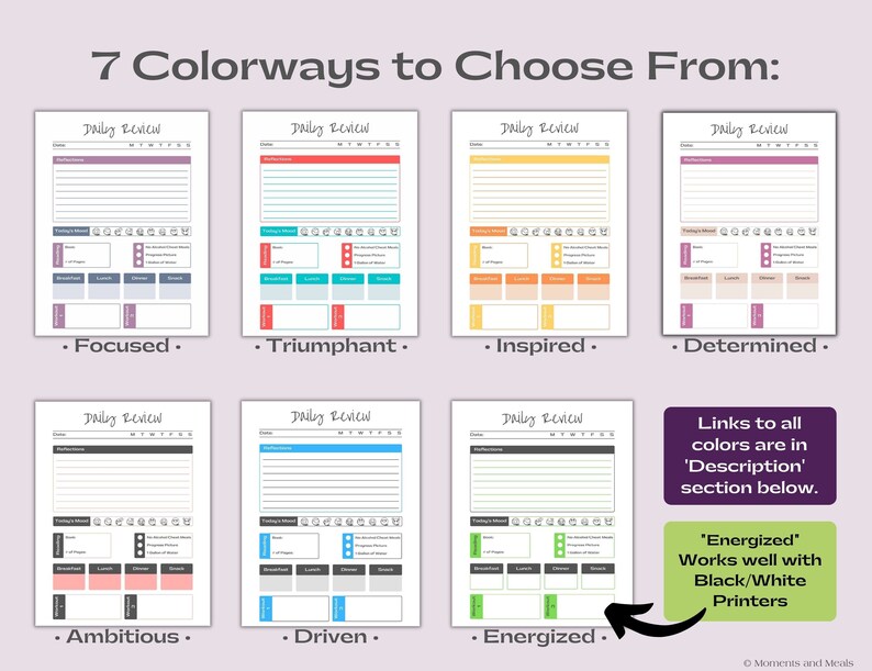75 Hard Challenge Tracker Bundle 75 Hard Printable 75 Day Challenge ...