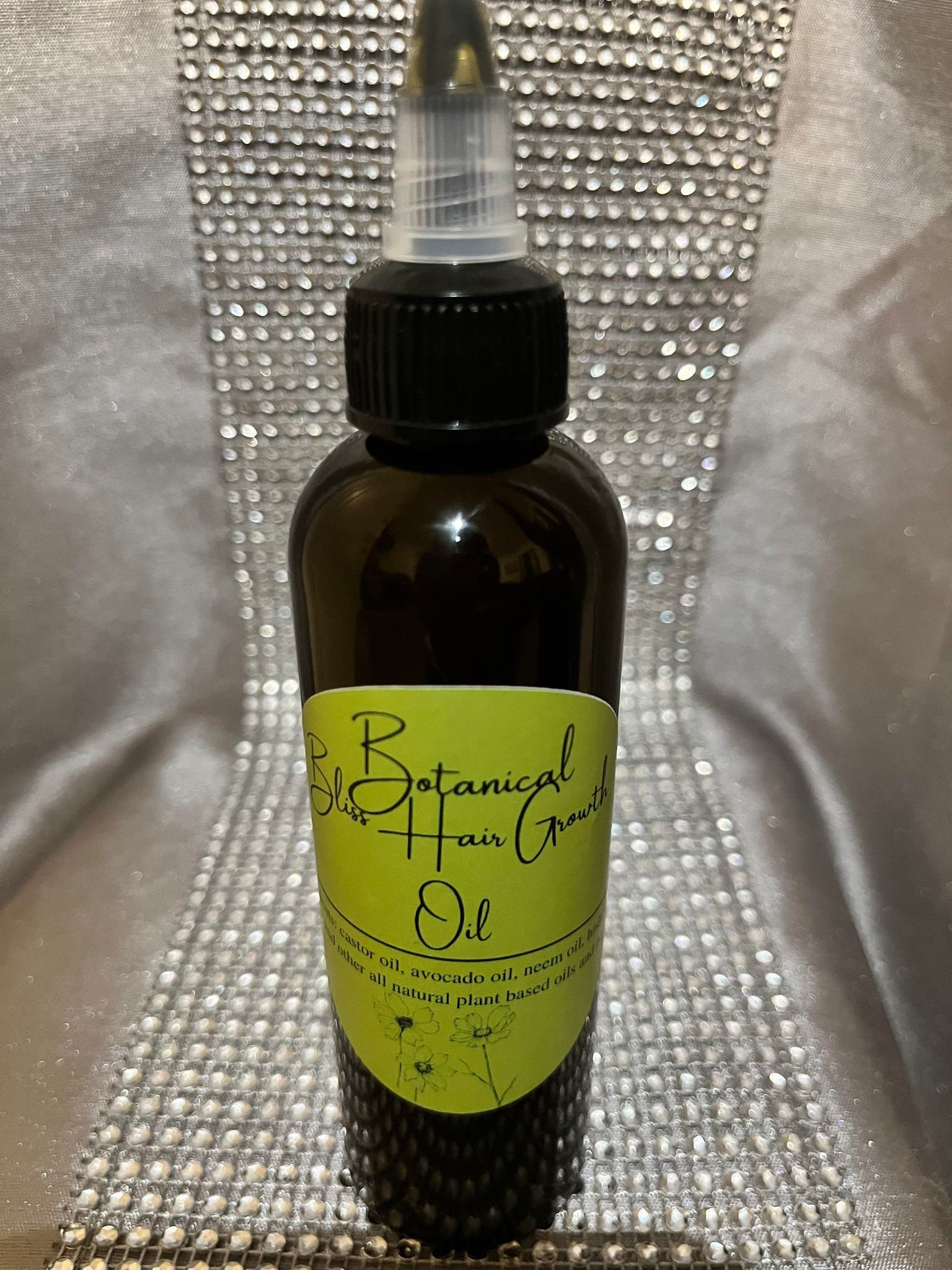 Botanical Bliss Hair Growth Oil - Etsy