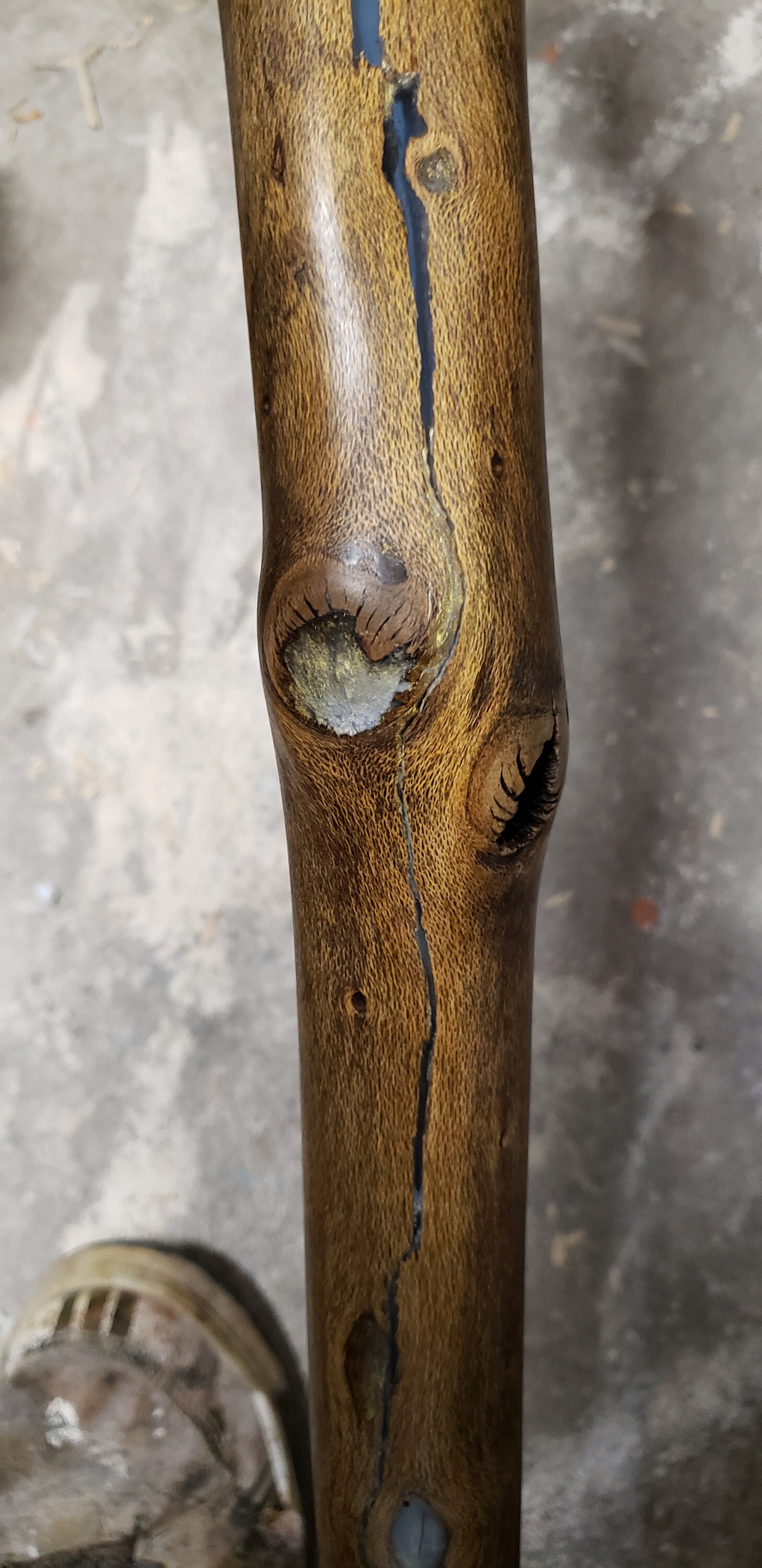 Kurrajong Wood Staff, Walking Stick, Fancy Stick for Showing off With ...