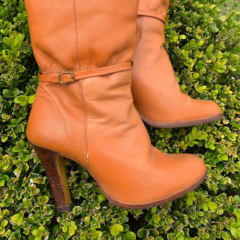 Vintage 70s Boots - Etsy