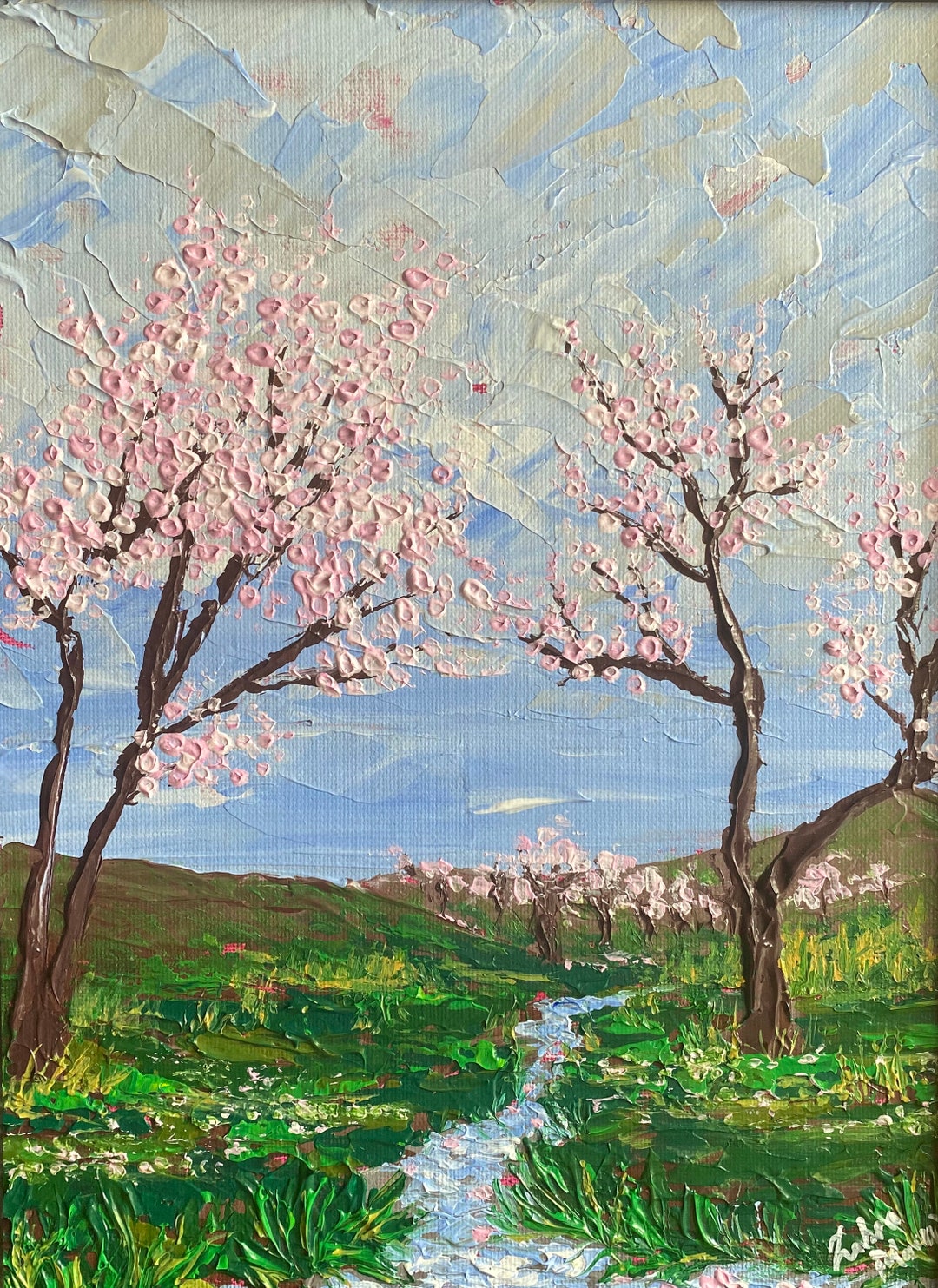 Original Textured Painting - Etsy