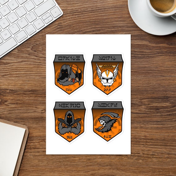 Sticker Set Shield Wraith Spirit Shadow Shade - Etsy