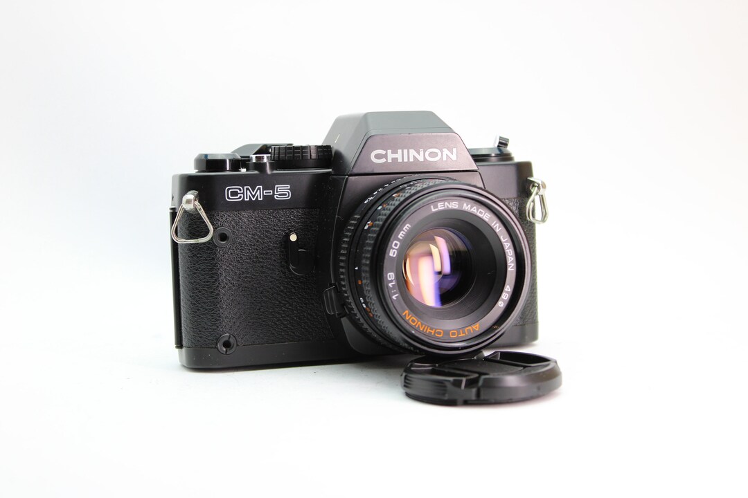 Vintage Chinon CM-5 35mm Film SLR Camera With 50mm F/1.9 - Etsy