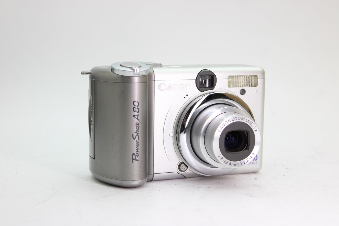 Canon Powershot A80 Compact Digital Camera - Etsy