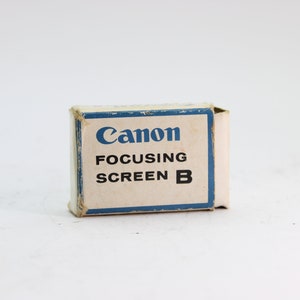 Canon Focusing Screen A - Etsy