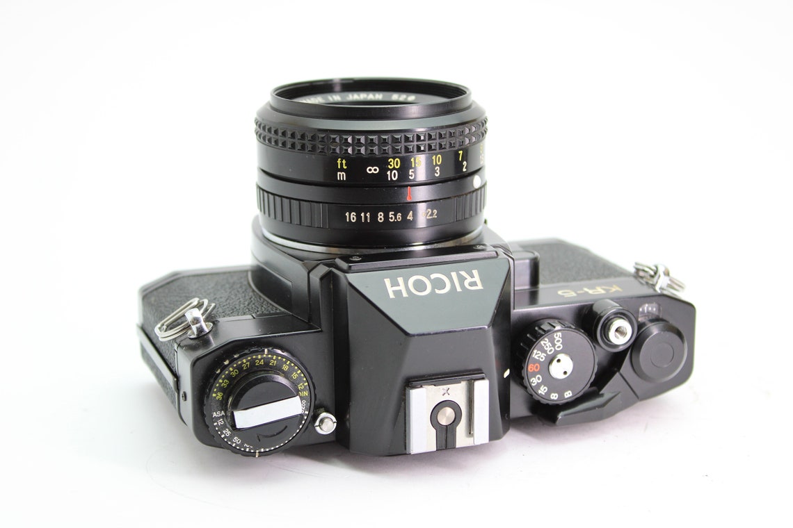 Ricoh KR-5 35mm Film SLR Camera With 55mm F2.2 Lens - Etsy