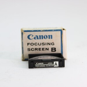 Canon Focusing Screen A - Etsy