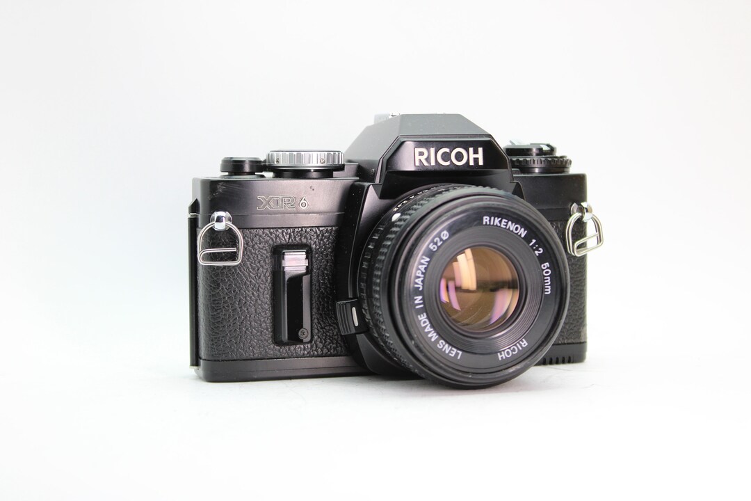 Vintage Ricoh XR6 35mm Film SLR Camera With 50mm F/2 Lens - Etsy