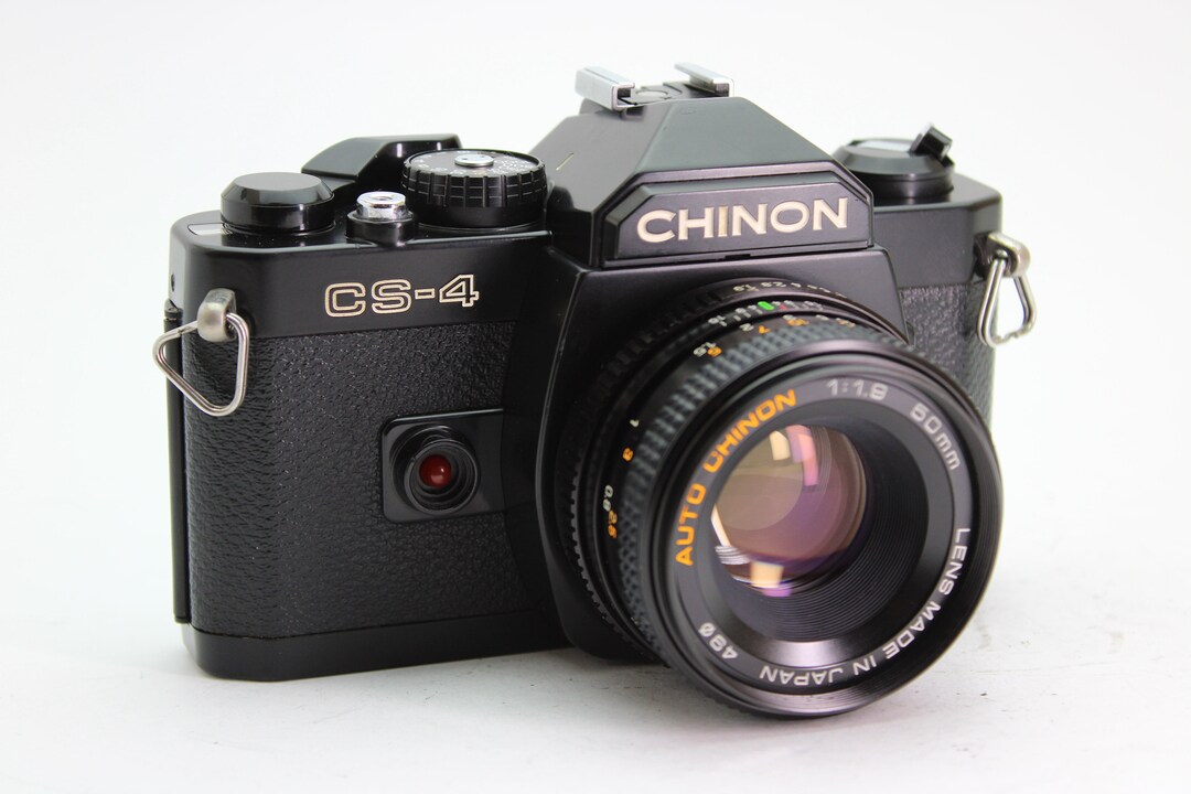 Chinon CS-4 SLR 35mm Film Camera With 50mm F1.9 Chinon Lens - Etsy
