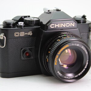 Chinon CS-4 SLR 35mm Film Camera With 50mm F1.9 Chinon Lens - Etsy