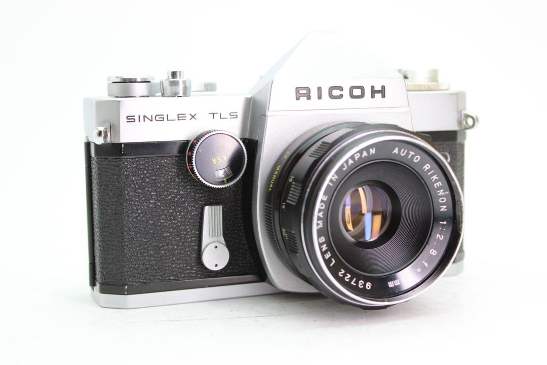 Ricoh Singlex TLS SLR 35mm Film Camera With 55mm F2.8 Rikenon Lens - Etsy