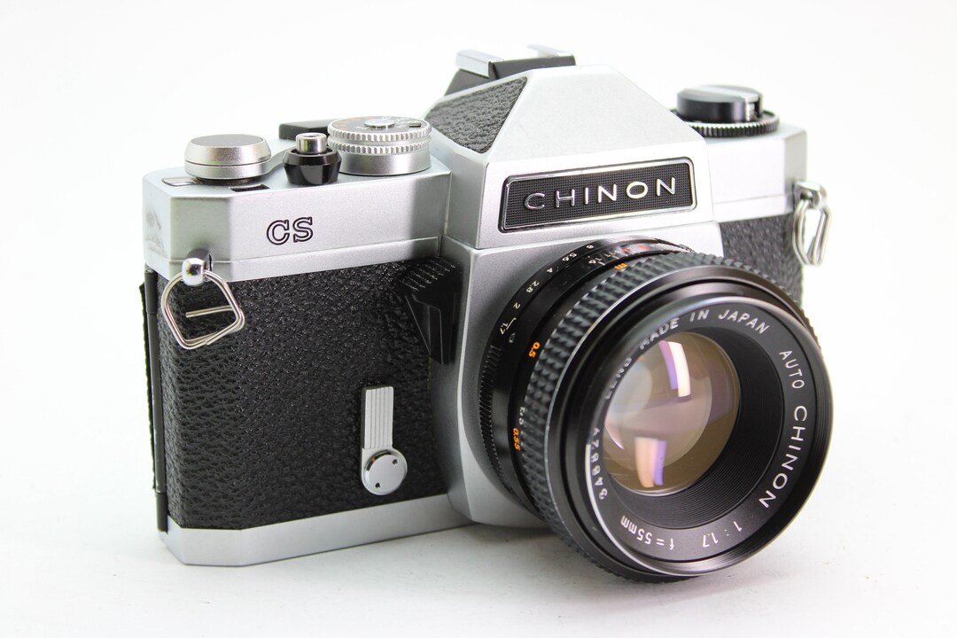 Chinon CS SLR 35mm Film Camera With 55mm F1.7 Chinon Lens - Etsy