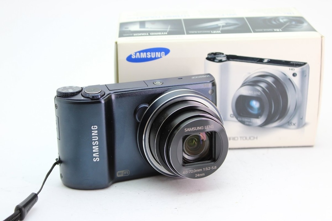 Samsung WB200F Dark Blue Compact Digital Camera - Etsy