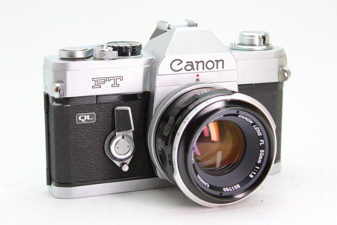 Canon FT QL SLR 35mm Film Camera With 50mm F1.8 Canon Lens - Etsy