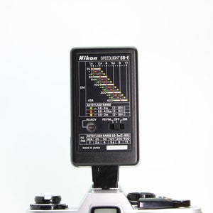 Nikon SB-E Flash With Case Hot Shoe Mount for Nikon Film Cameras - Etsy