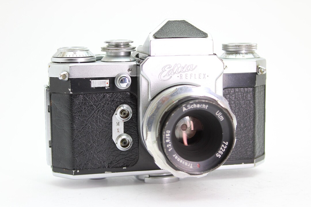 Edixa Reflex SLR 35mm Film Camera With 50mm F2.8 Lens - Etsy