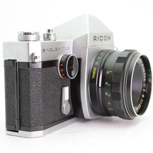 Ricoh Singlex TLS SLR 35mm Film Camera With 55mm F2.8 Rikenon Lens - Etsy