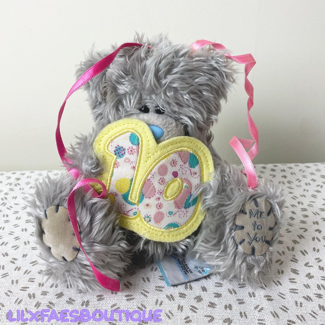 5.5" Tatty Teddy 10th Birthday Soft Toy Plushie - Etsy