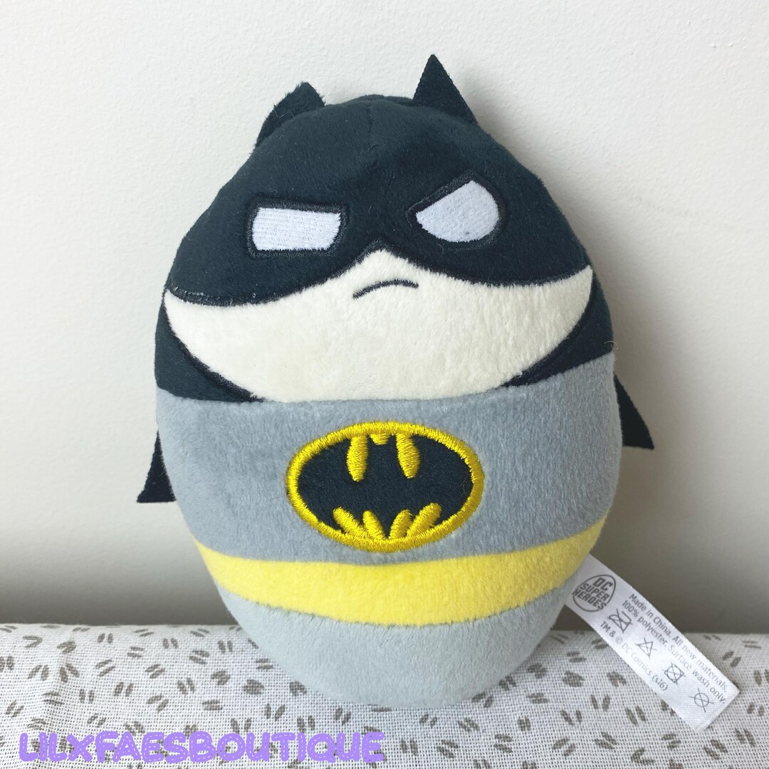 5" Batman DC Superhero Eggs Plushie Soft Toy - Etsy