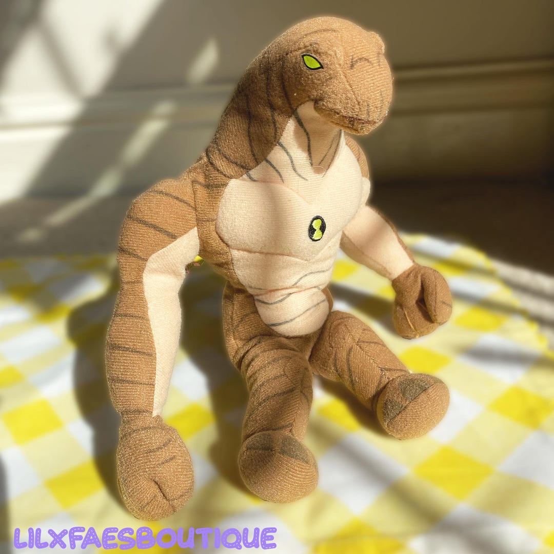 RARE 10" Ben 10 Humongosaur TY Soft Toy Plushie Monster - Etsy
