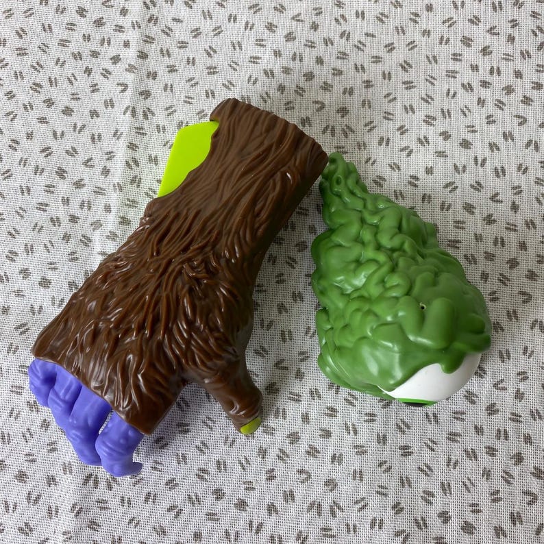 2 X Scooby Doo Happy Meal Toys / Slime Monster Werewolf Hands - Etsy